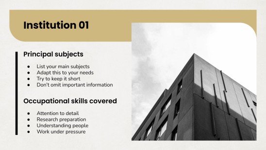 Slideshow for Sales Interview | Google Slides & PowerPoint