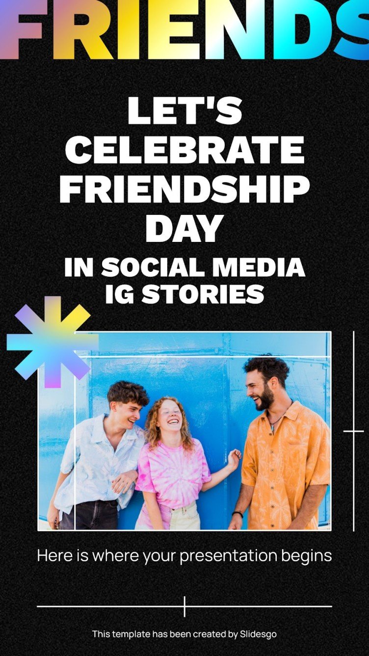 Friendship Day in Social Media | Google Slides & PPT