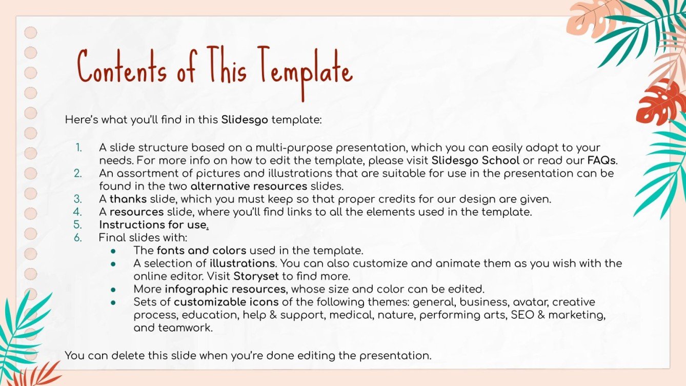 Studying Organizer Google Slides theme & PowerPoint template