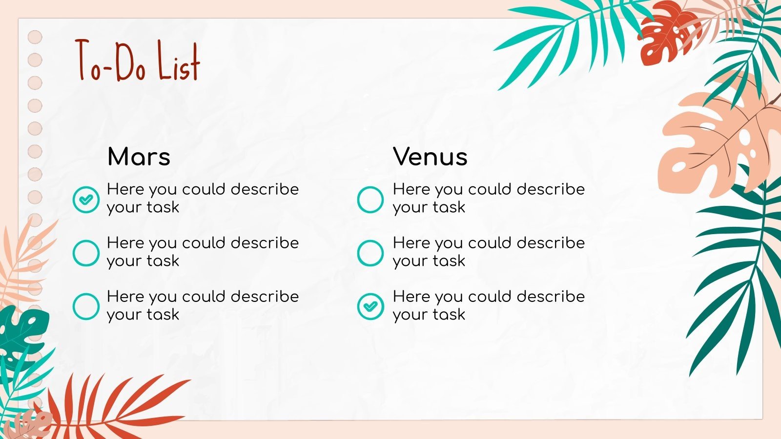 Studying Organizer Google Slides theme & PowerPoint template