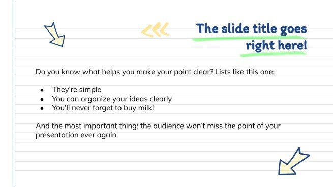 Online Notebook Google Slides theme and PowerPoint template