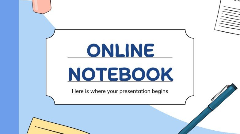 Free Notebook Google Slides themes and PowerPoint templates