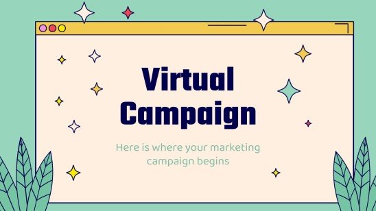 Virtual Campaign Google Slides theme & PowerPoint template