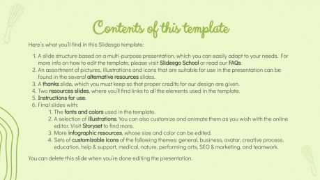 National Celery Month | Google Slides & PowerPoint theme