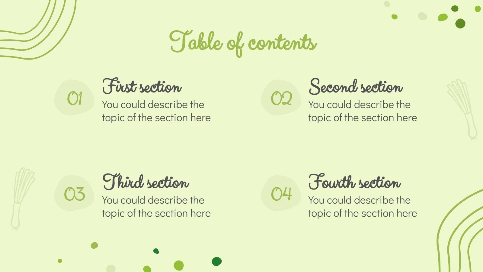 National Celery Month | Google Slides & PowerPoint theme