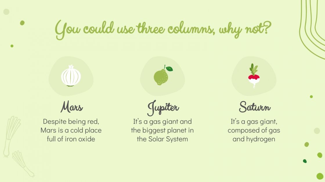 National Celery Month | Google Slides & PowerPoint theme