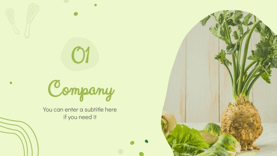 National Celery Month | Google Slides & PowerPoint theme