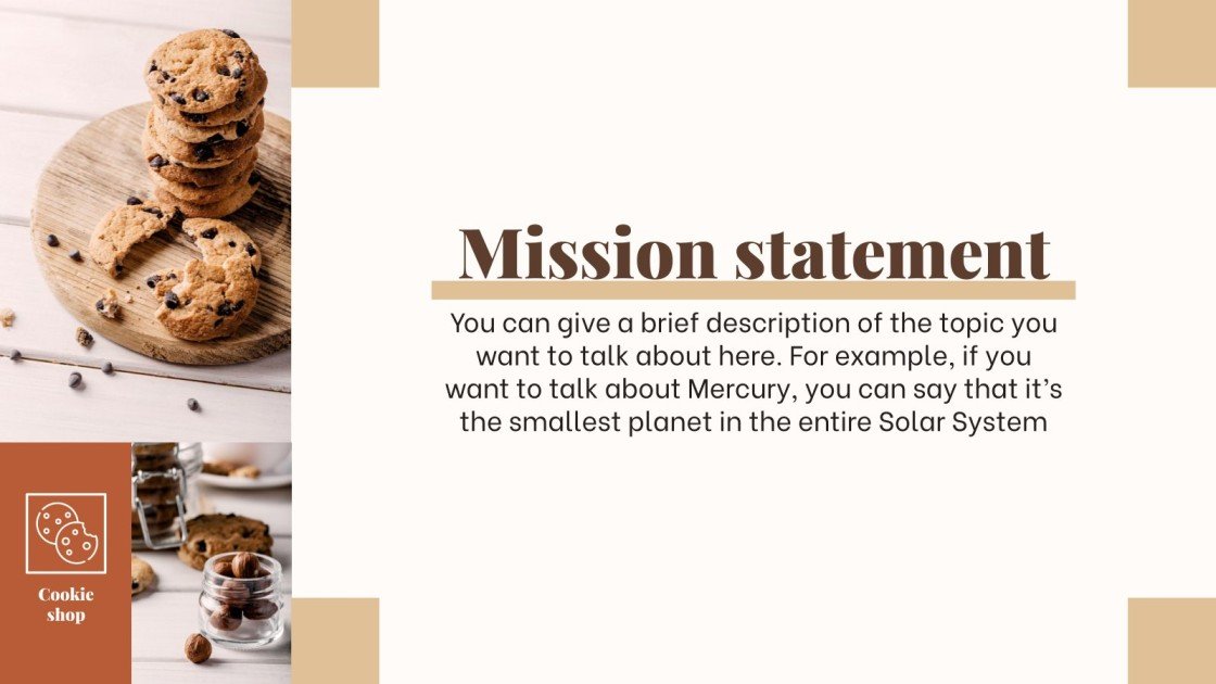 Cookie Shop Business Plan | Google Slides & PowerPoint