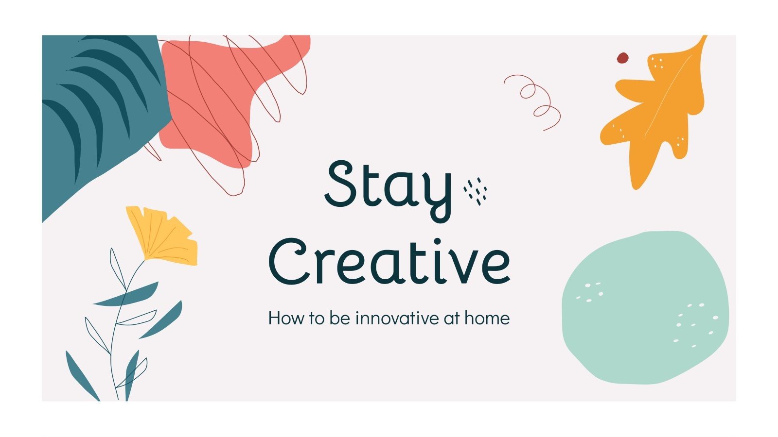 Stay Creative Google Slides Theme and PowerPoint Template