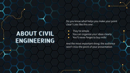 Engineering Major: Civil Engineering | Google Slides & PPT