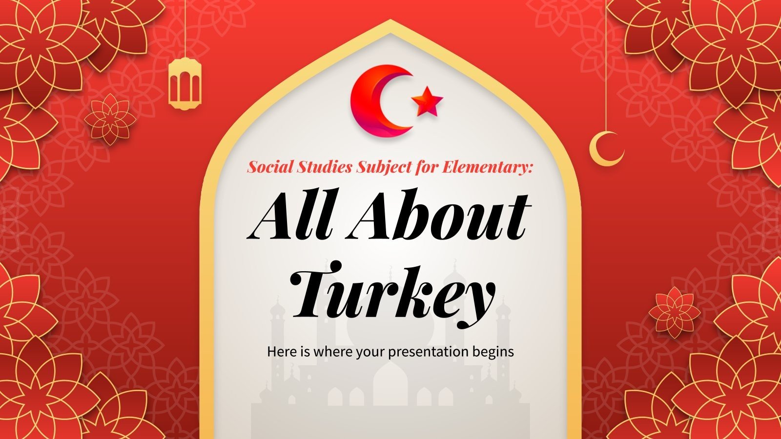 Free Google Slides and PowerPoint templates about Turkey