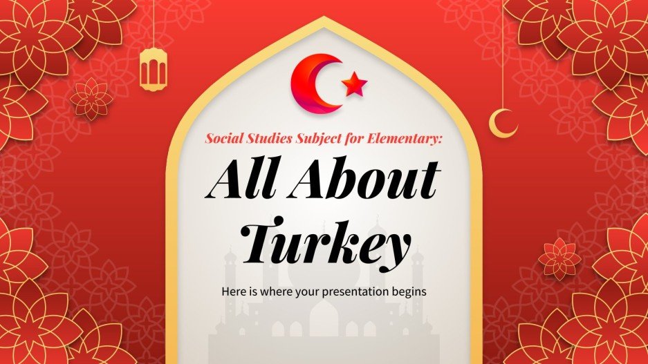 Free Google Slides and PowerPoint templates about Turkey