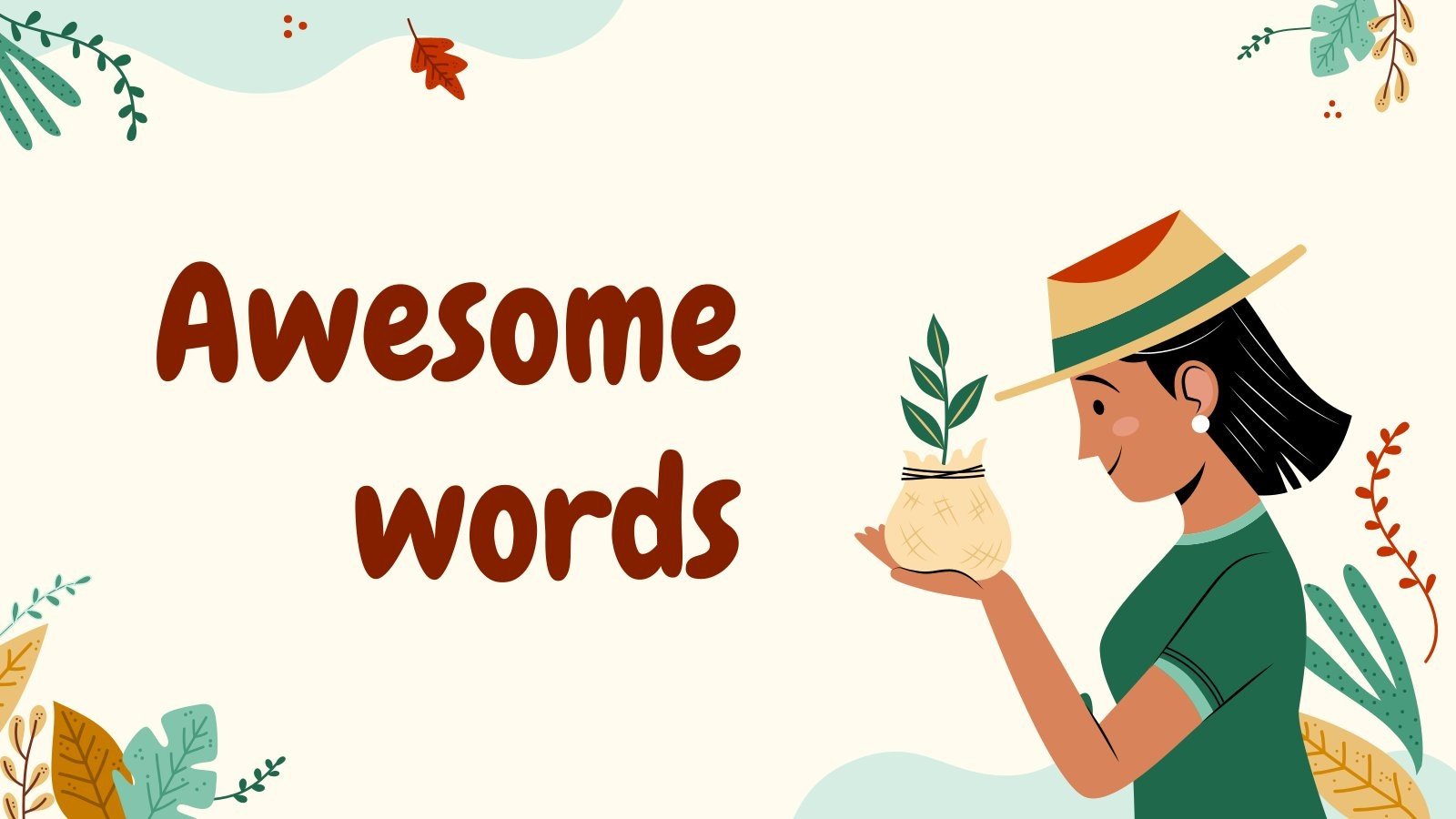 Reforestation Project Proposal Google Slides & PPT template