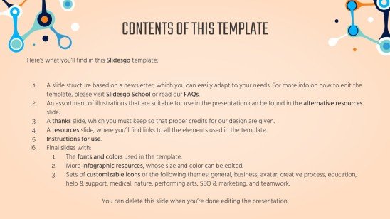 Science Fair Newsletter Google Slides Theme and PPT Template