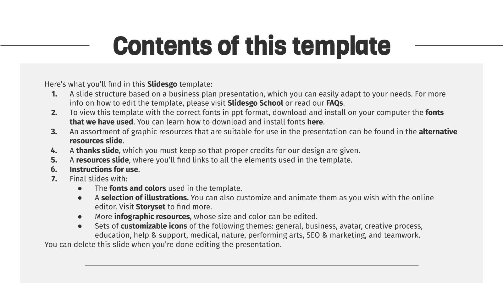 Architectural Engineering Business Plan | Google Slides & PPT