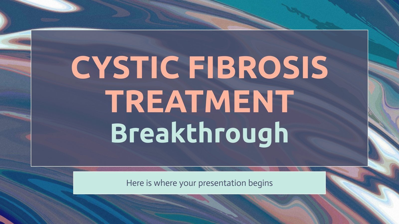 Cystic Fibrosis Treatment Breakthrough | Google Slides & PPT Cystic Fibrosis Treatment Breakthrough | Google Slides & PPT