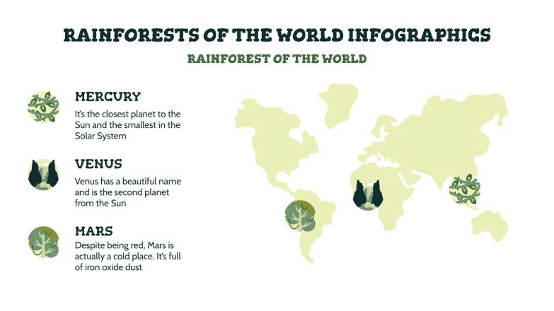 Rainforests of the World Infographics | Google Slides & PPT