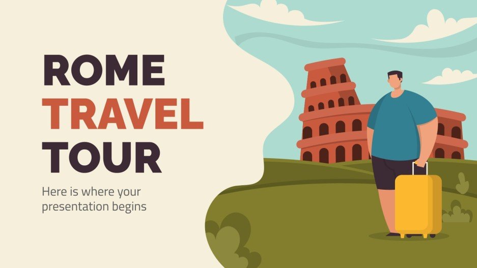 Kostenlose Google Slides & PowerPoint-Vorlagen über Rom