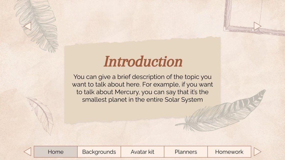 Aged Paper Texture High School Student Pack | Google Slides