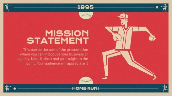 American Baseball Team Business Model | Google Slides & PPT