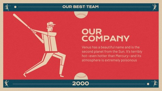 American Baseball Team Business Model | Google Slides & PPT