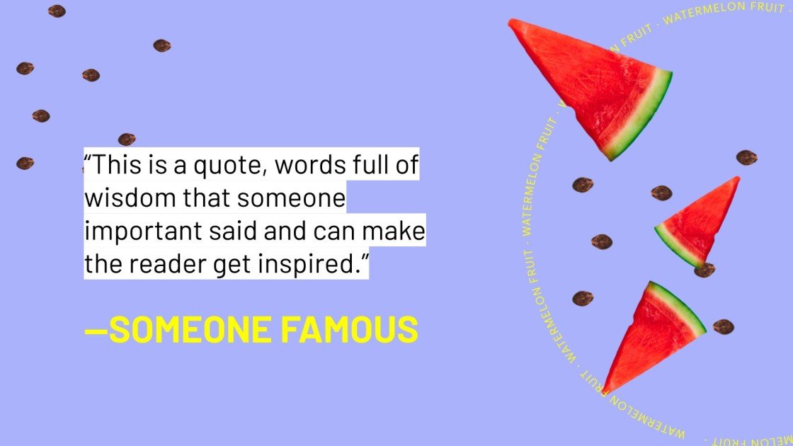 Watermelon Workshop to Celebrate National Watermelon Month