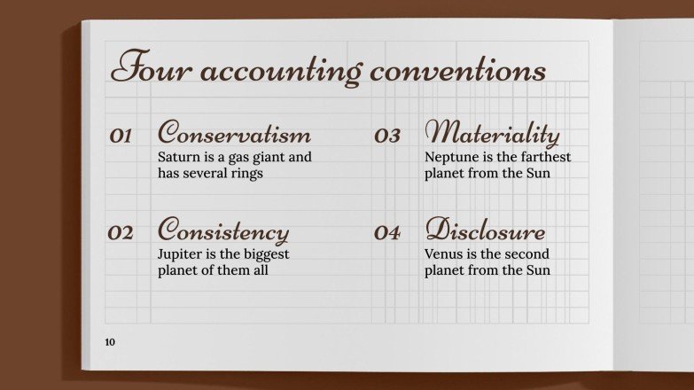 Professional Classic Accounting Book Slideshow