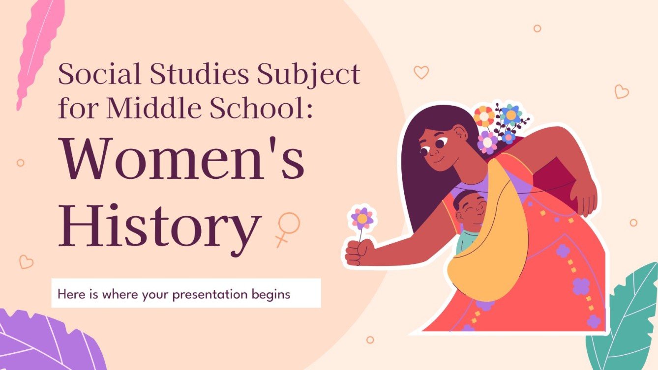 Social Studies Subject for Middle School: Women's History