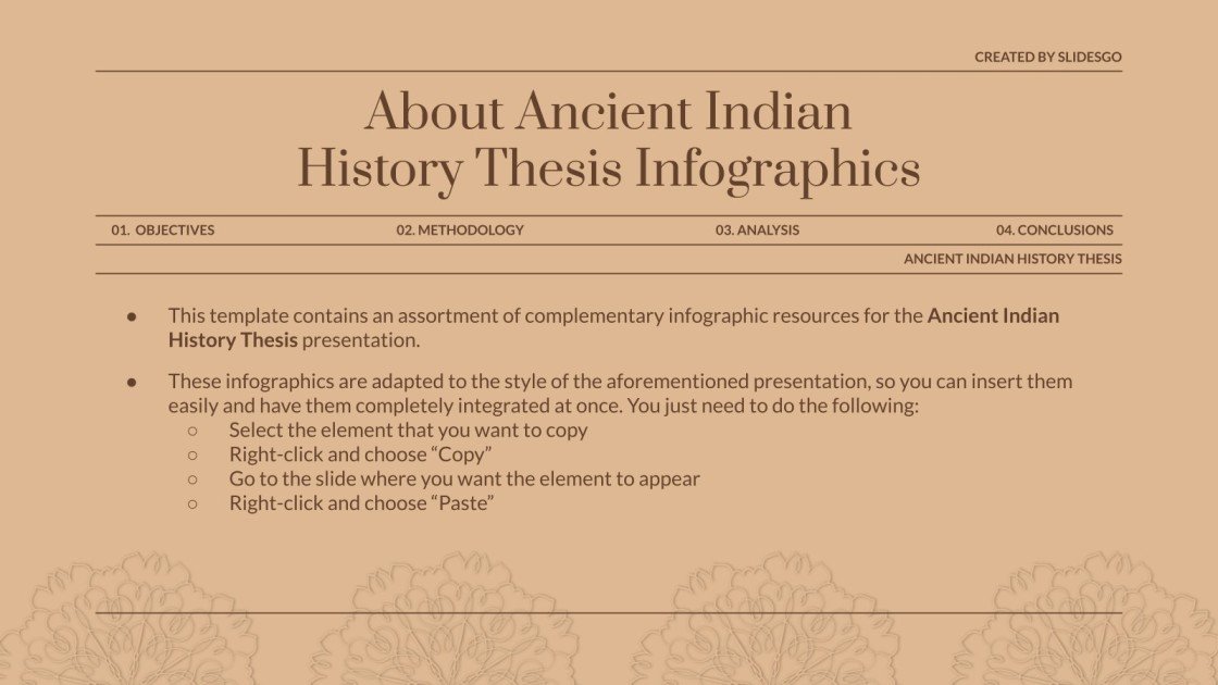 Ancient Indian History Thesis Infographics | Google Slides