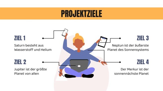 Simple Project Proposal with Illustrations | Google Slides & PowerPoint