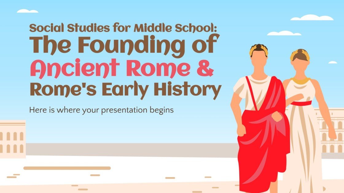 Free Google Slides & PowerPoint Templates about Rome