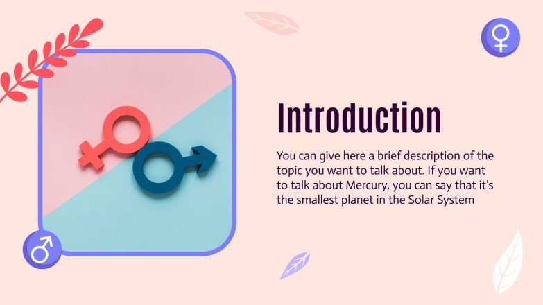 Clase sobre igualdad de género | Google Slides y PowerPoint