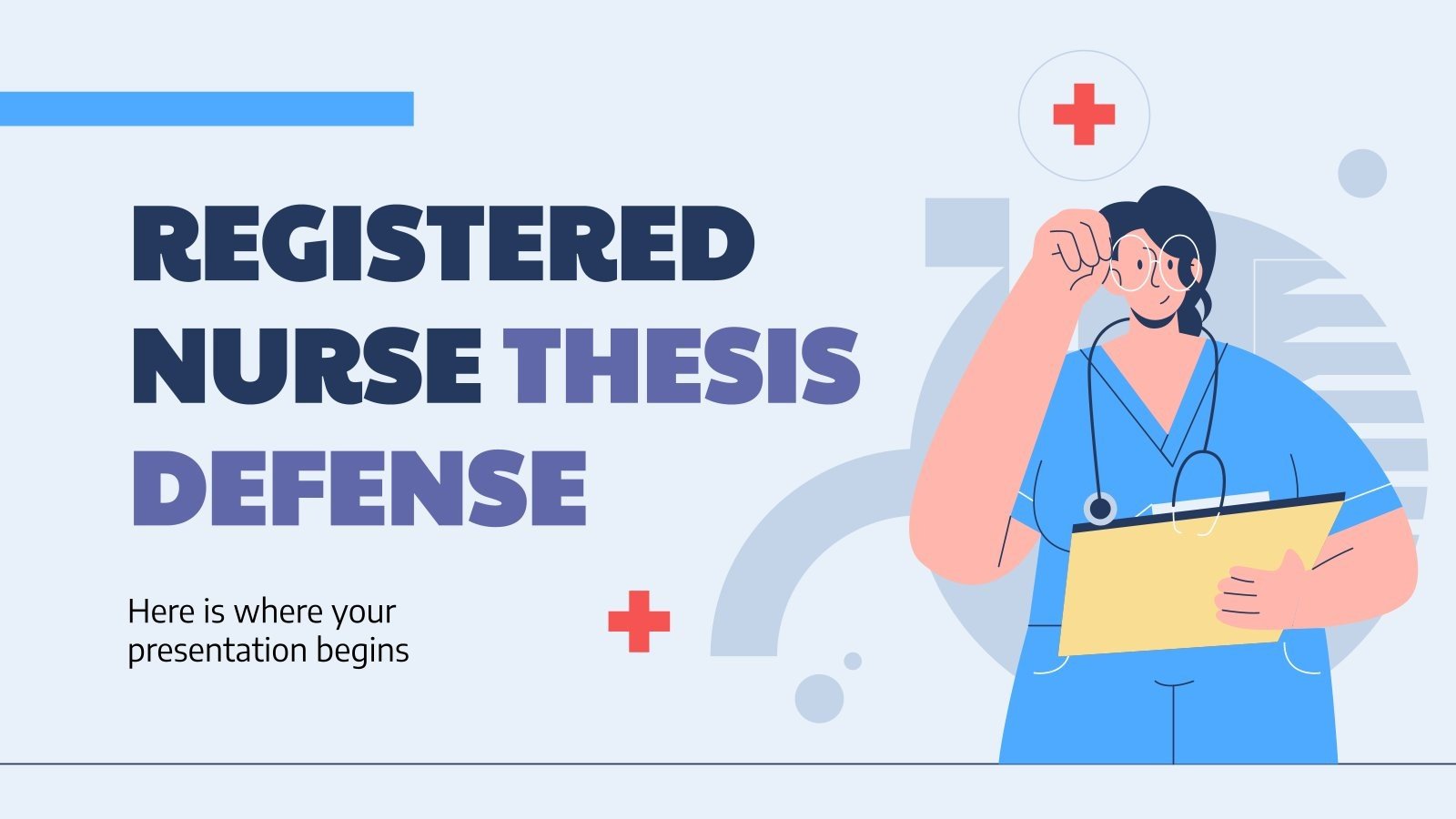 Free Thesis Defense Google Slides and PowerPoint Templates