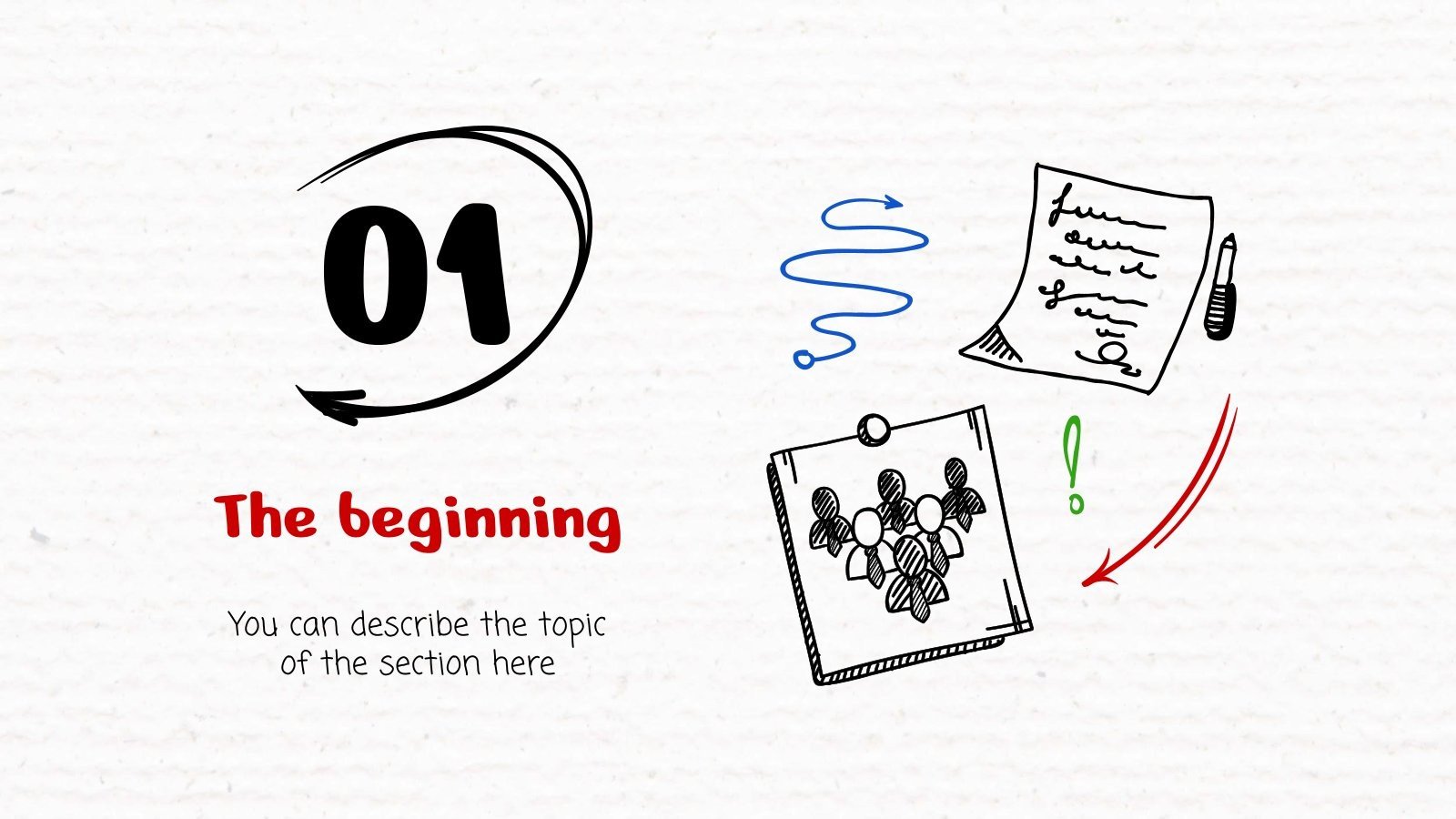 History of Journalism with Whiteboard Style | Google Slides