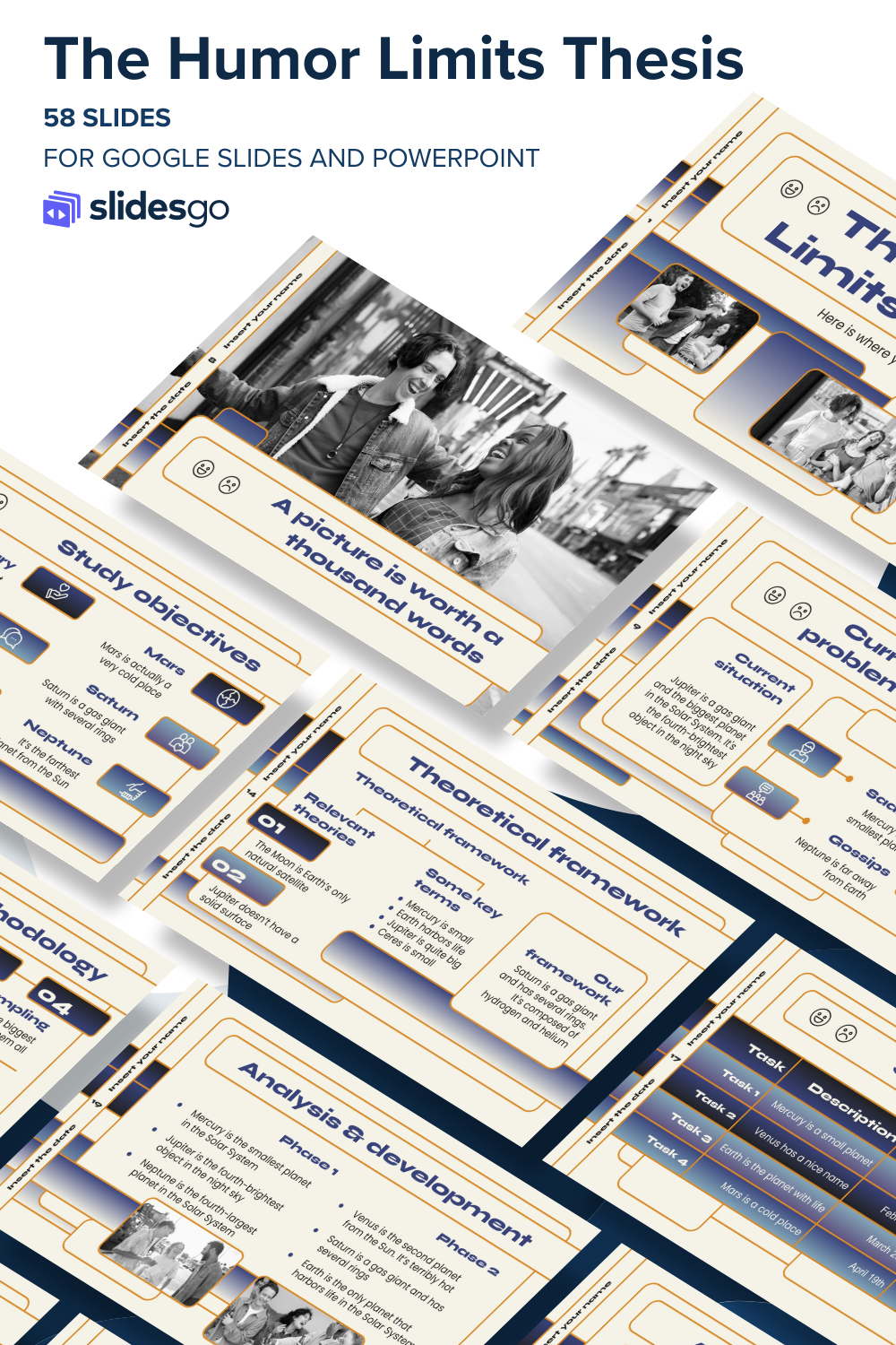 The Humor Limits Thesis | Google Slides & PowerPoint