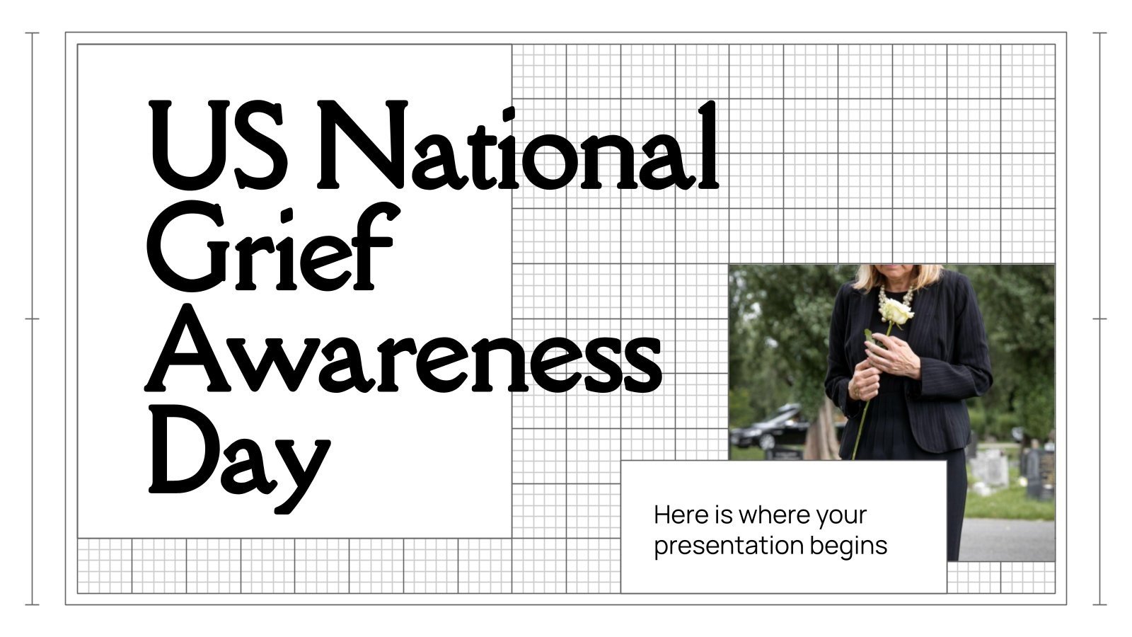 US National Grief Awareness Day | Google Slides & PowerPoint