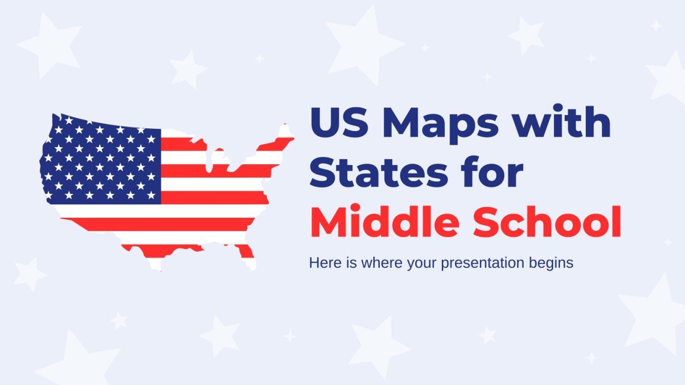 US Maps for Middle School | Google Slides & PowerPoint