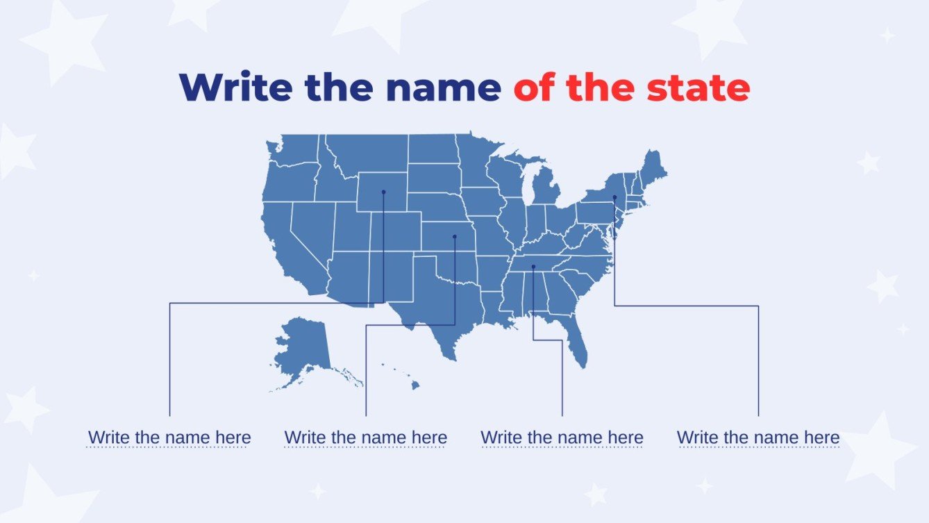 US Maps for Middle School | Google Slides & PowerPoint