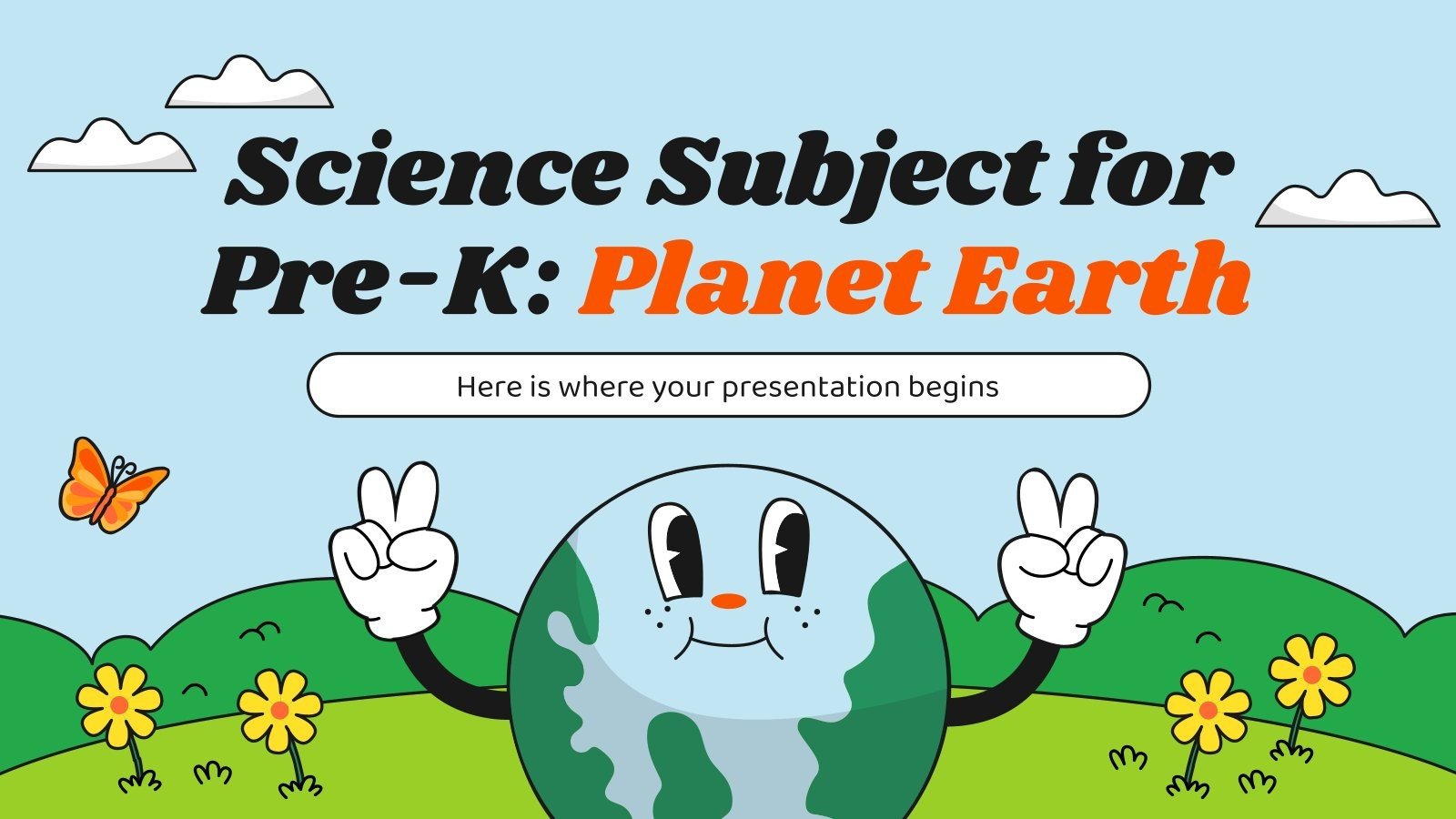 Science Subject for Pre-K: Planet Earth | Google Slides & PPT