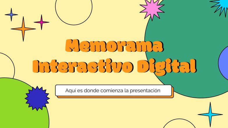 Digital Interactive Memory Match Game | Google Slides & PPT