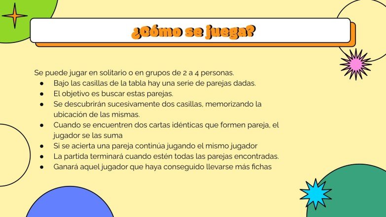 Memorama interactivo digital | Google Slides y PPT