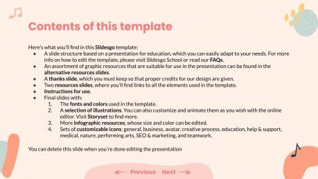 Art Subject for Elementary - 2nd Grade: Music | Google Slides