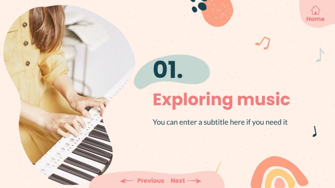 Art Subject for Elementary - 2nd Grade: Music | Google Slides