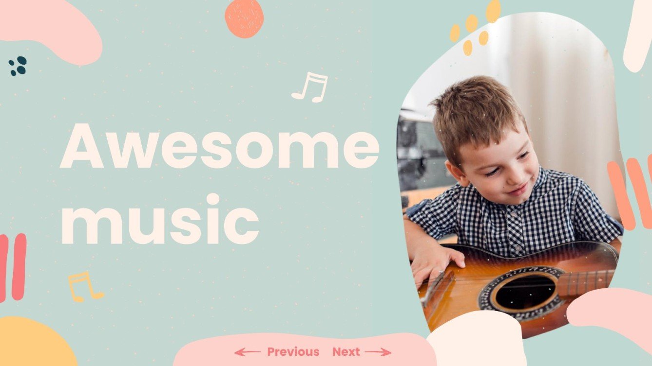 Art Subject for Elementary - 2nd Grade: Music | Google Slides