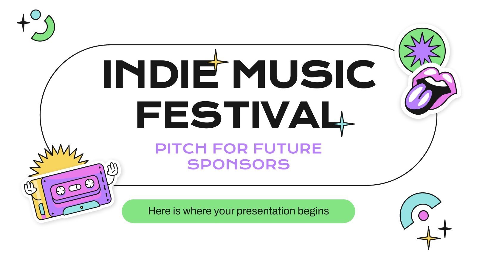 Indie Music Festival Pitch for Future Sponsors | Google Slides
