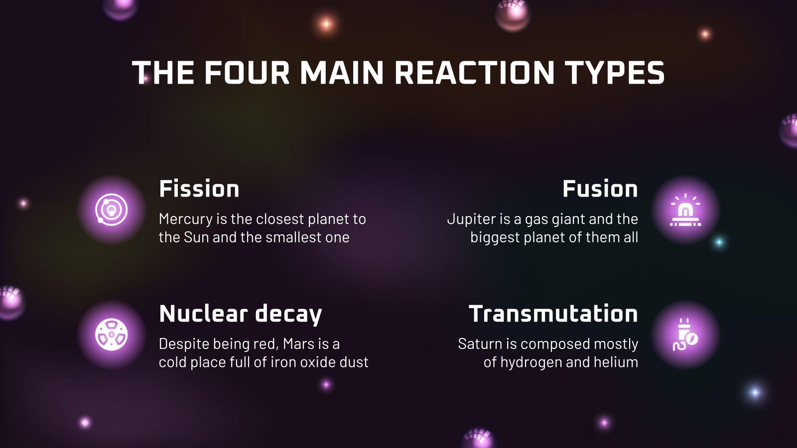 Science: Nuclear Chemistry | Google Slides & PowerPoint