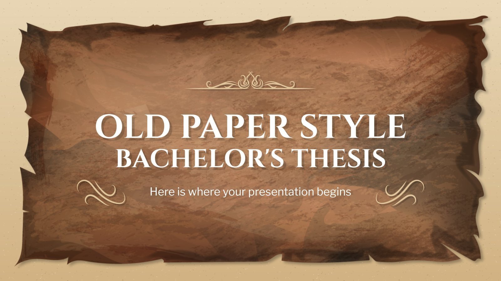 Free Google Slides & PowerPoint templates with paper