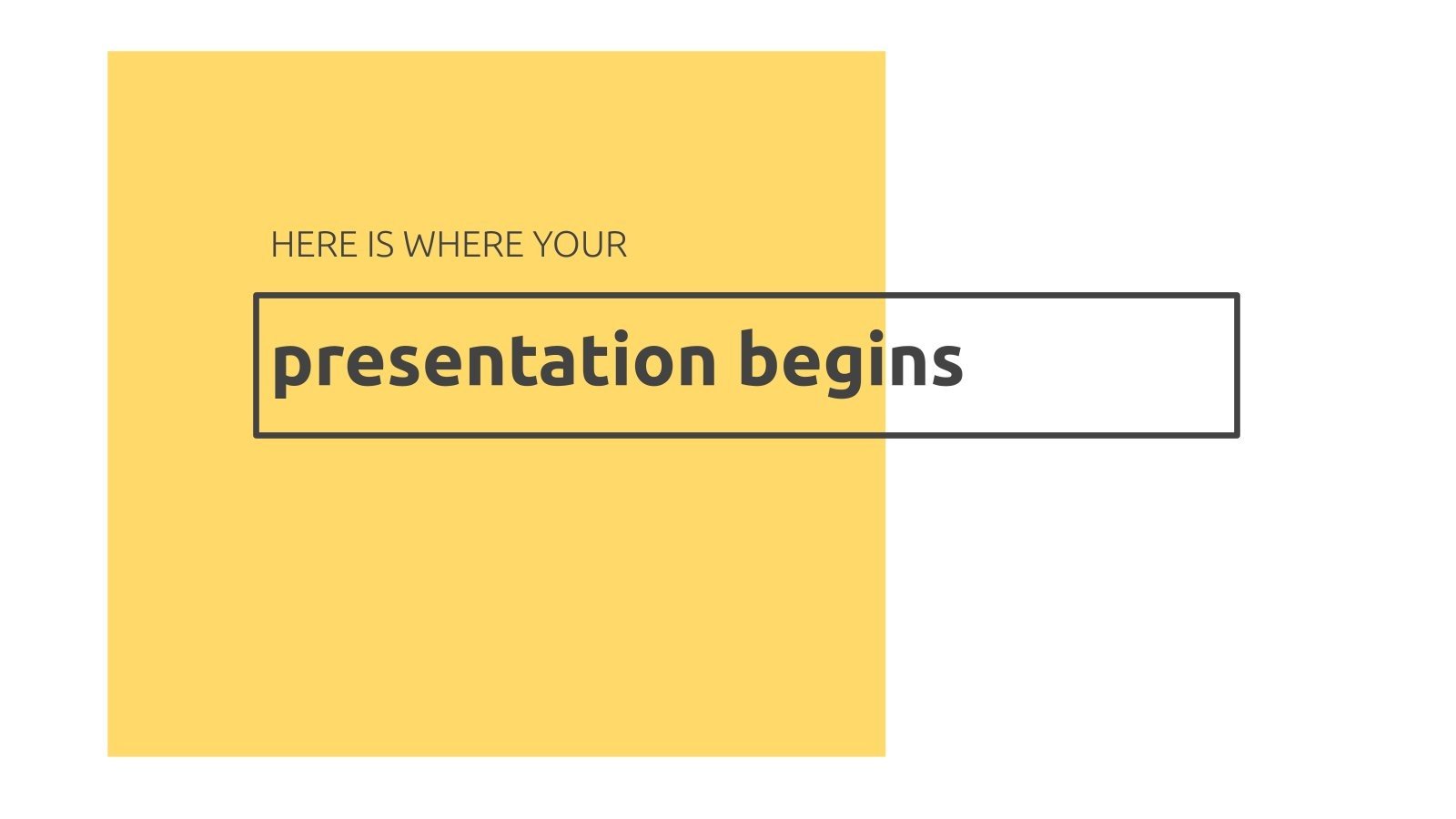 Free Yellow Google Slide themes and PowerPoint templates