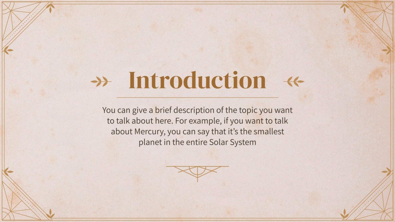 Old Paper Style Workshop | Google Slides & PowerPoint