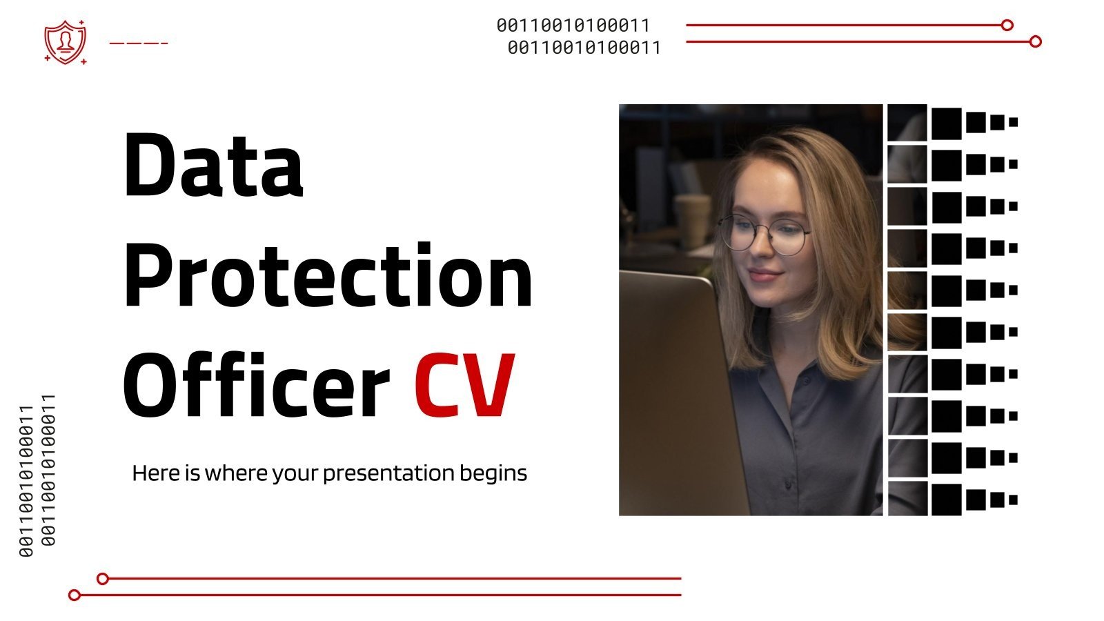 Data Protection Officer CV | Google Slides & PowerPoint